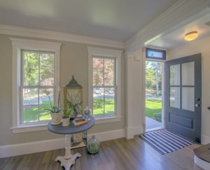 Shingle Cape Cod Home with Blue Kitchen Ceiling - Home Bunch Interior ...