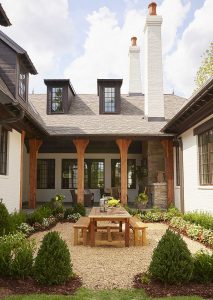 Brick and Stone French-Country Home - Home Bunch Interior Design Ideas
