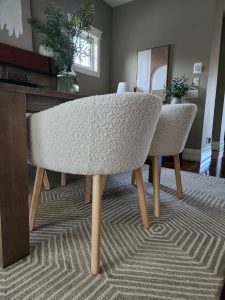 Earth Tones Dining Room Design with Bouclair - Home Bunch Interior ...