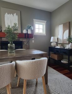 Earth Tones Dining Room Design with Bouclair - Home Bunch Interior ...