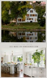 Classic Colonial Lake House - Home Bunch Interior Design Ideas