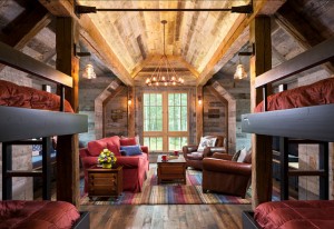 Bunk House with Rustic Interiors - Home Bunch Interior Design Ideas
